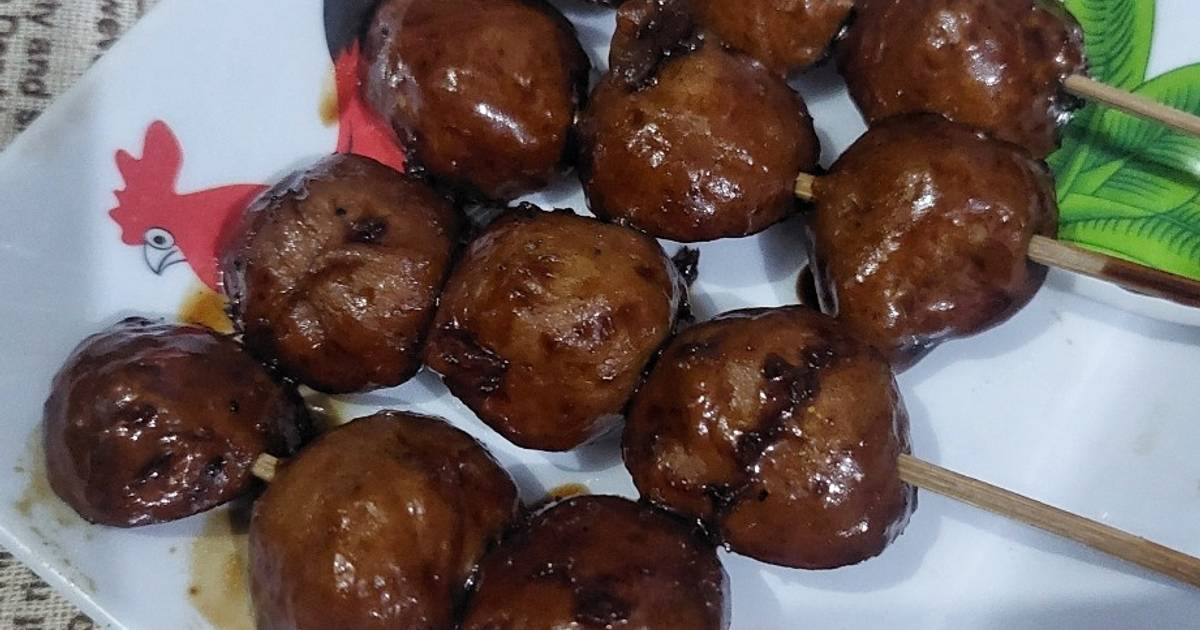 Resep Bakso Bakar Kecap oleh arifah amrullah - Cookpad