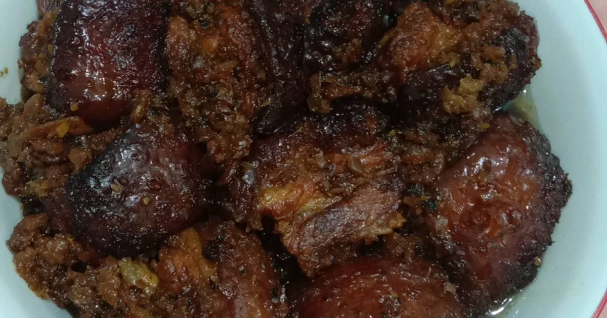 Resep Babi hong(tun nyuk) oleh yenny - Cookpad