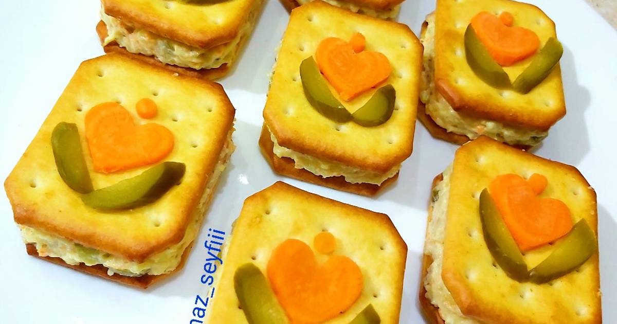 طرز تهیه فینگرفود کراکر الویه ساده و خوشمزه توسط Ashpazi Ba Behnaz - کوکپد