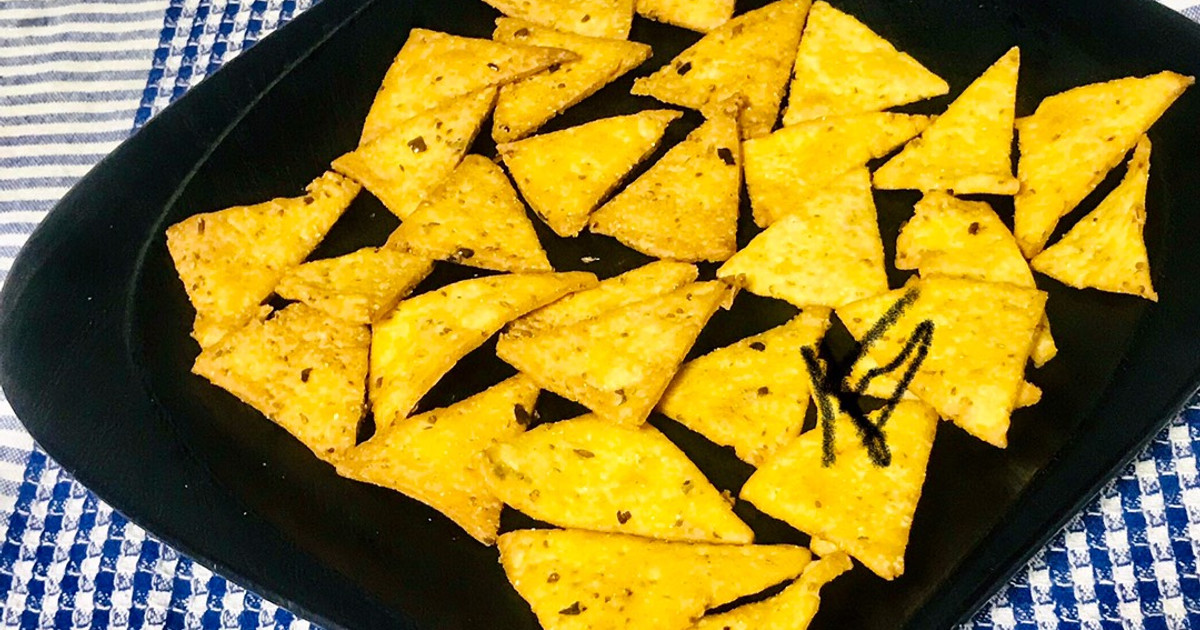 Homemade Spicy Nacho Chips Recipe by DROOLSOME MORSEL BY AFREEN WASEEM ...