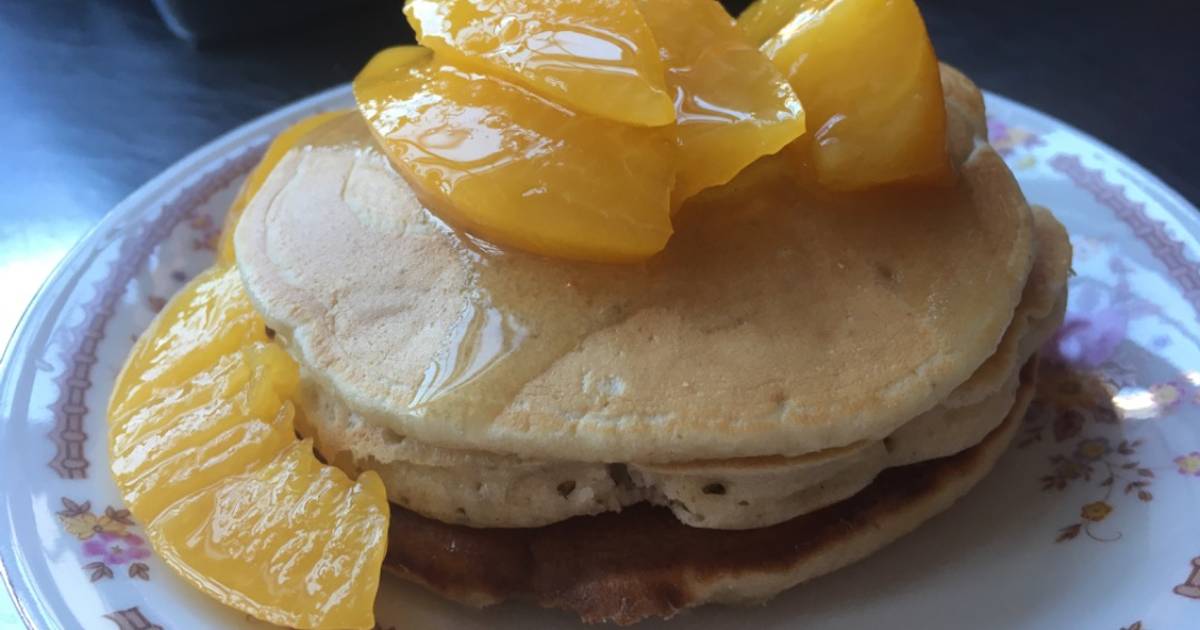 Hotcakes bien esponjosos Receta de Flor Bustos- Cookpad