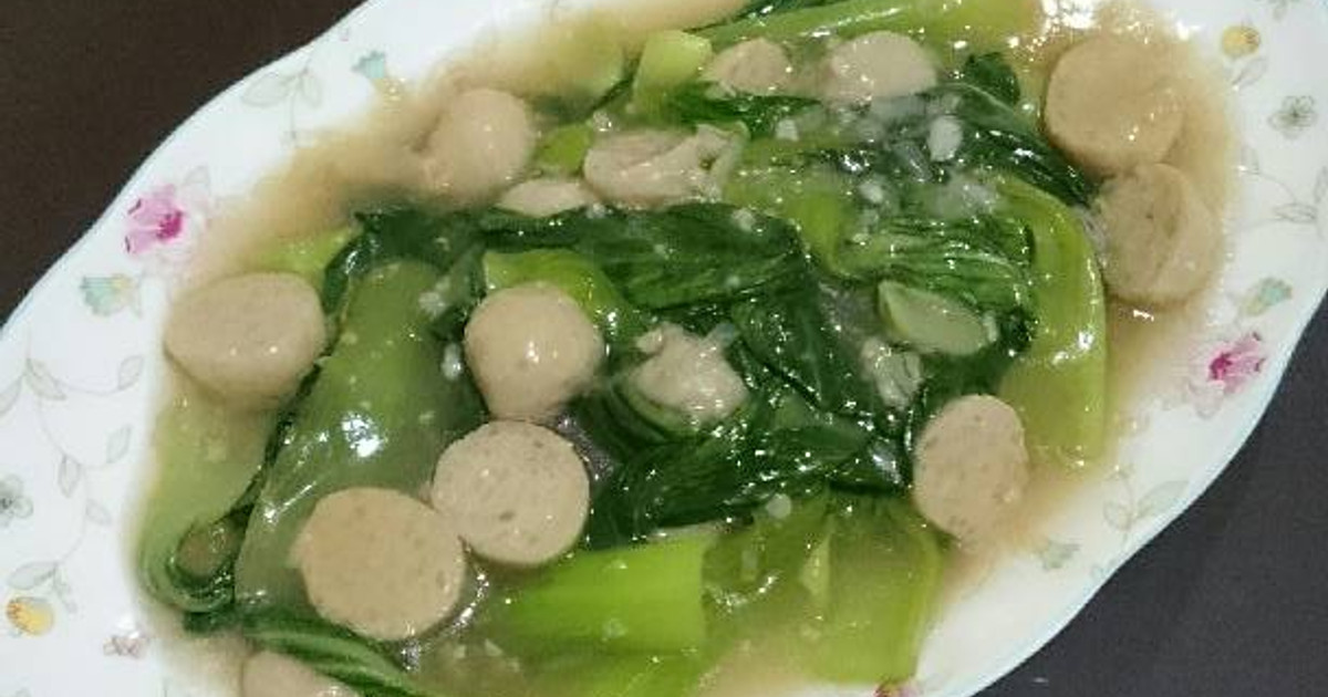 Resep Pokcay Bakso Ikan oleh Dapur Sibuk - Cookpad