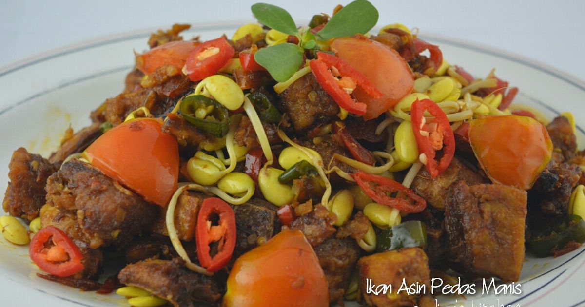 Resep Ikan Asin Jambal Roti Pedas oleh • dian's kitchen • - Cookpad
