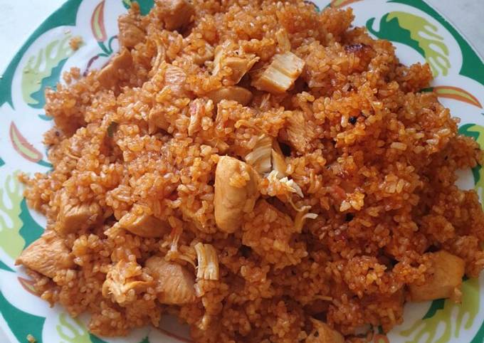 Arroz rojo con pechuga de pollo Receta de AMY Con Sus Recetas ...