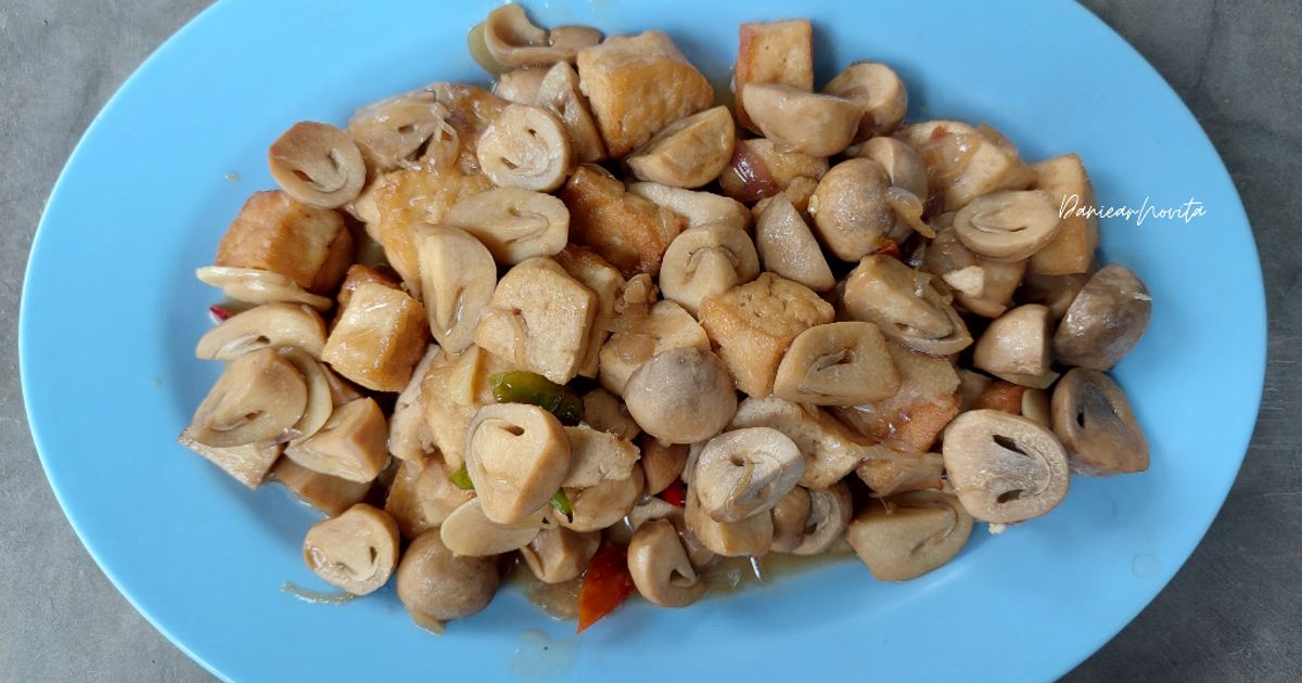 Resep Tumis Jamur Merang Dan Tahu oleh Dahniear N. Indriani - Cookpad