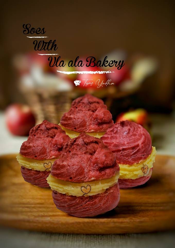 Resep Soes With Vla Ala Bakery oleh Tyas yodha - Cookpad