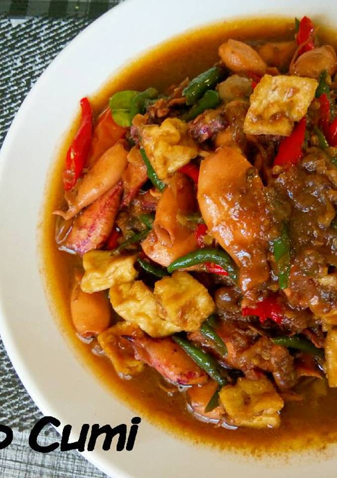 Resep Tauco Cumi oleh Muchliyanty Asril - Cookpad