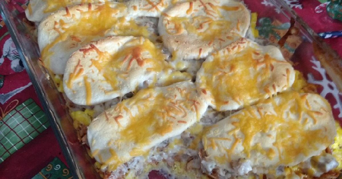 Sausage Gravy Casserole Recipe by Kerry Toth