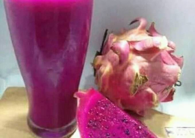 Resep Jus Buah Naga oleh Tridominanti Nursasinensis - Cookpad