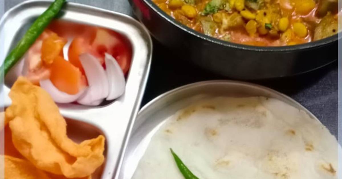Brinjal val rasaa bhaji Recipe by Pradnya Khadpekar - Cookpad