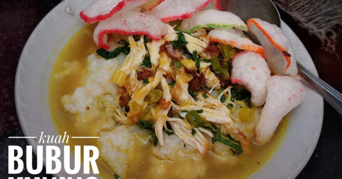 Resep Kuah Bubur Kuning oleh T. Iyayy - Cookpad