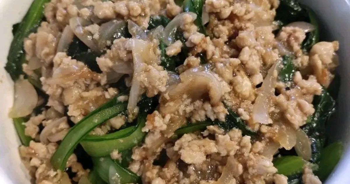 Stir Fried Minced Meat With Vegetables Recipe by Meme - Cookpad