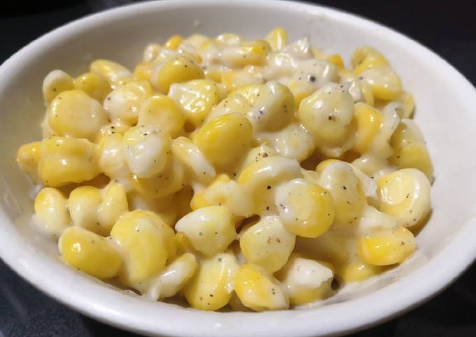 Cheesy Sweet Corn Recipe by Anita James - Cookpad
