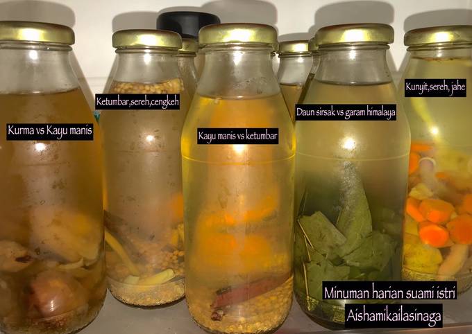 Resep Minuman dari Rimpang (infused water) oleh Aisha Mikhayla Sinaga ...
