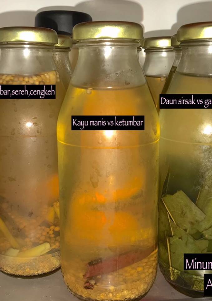 Resep Minuman dari Rimpang (infused water) oleh Aisha Mikhayla Sinaga ...