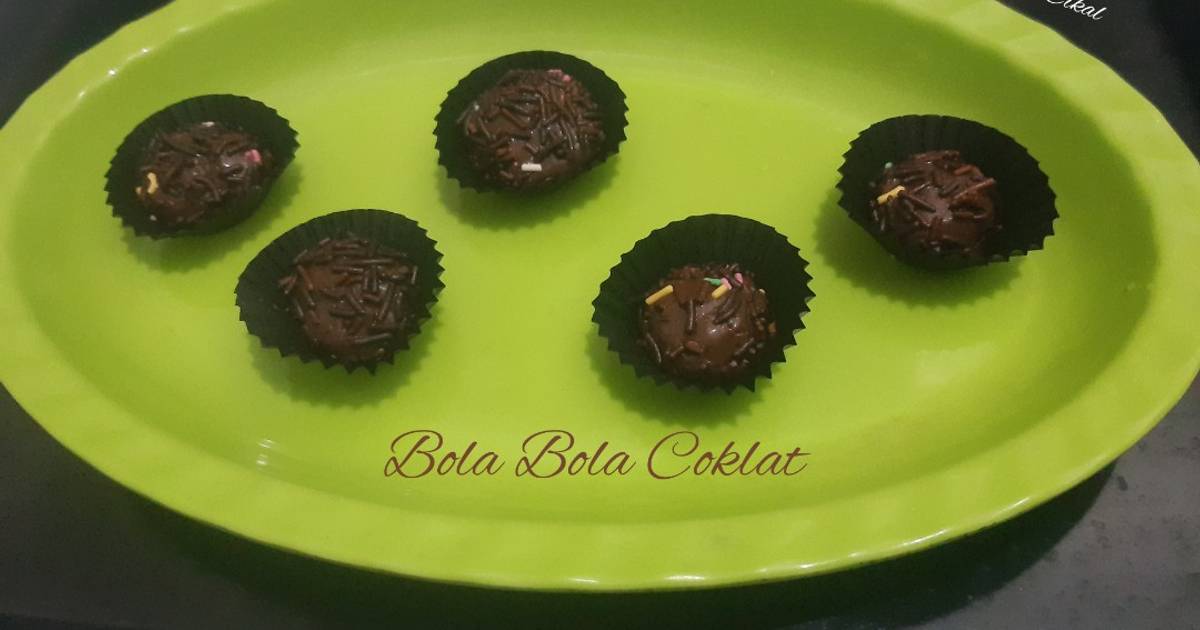 Resep Bola Bola Coklat oleh Kartika Cikal - Cookpad