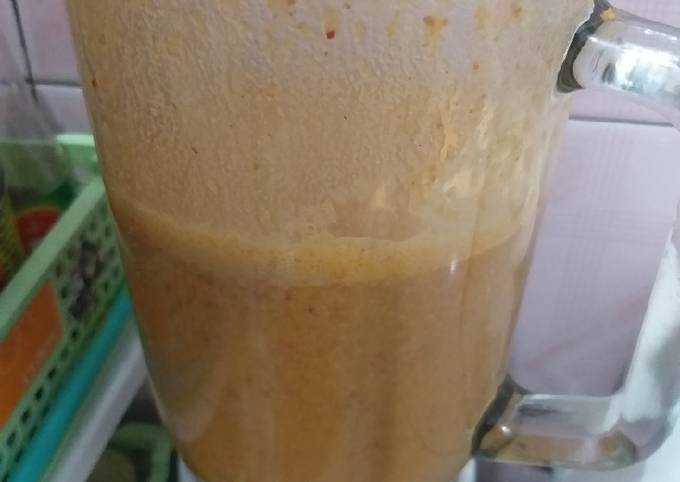 Resep Sambal Kacang Encer ala Bibi Bibi Keliling oleh minnamaulida ...