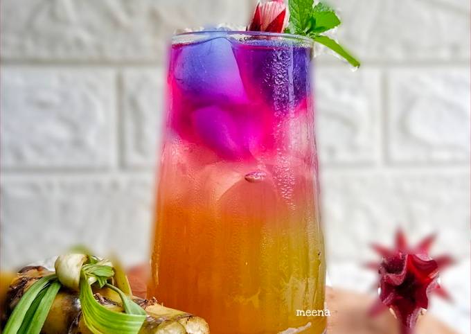 Resep Es Tebu Rosella oleh Mena Andriana - Cookpad