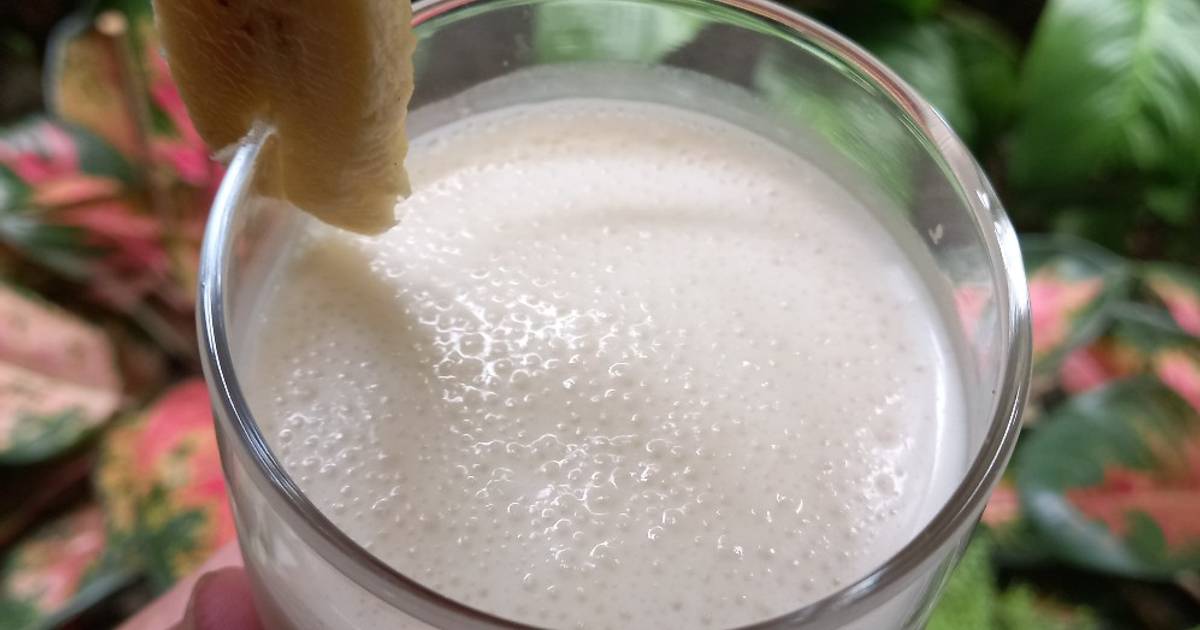 Resep Banana Ginger Milkshake (Milkshake Pisang Susu Jahe) oleh Lissy ...