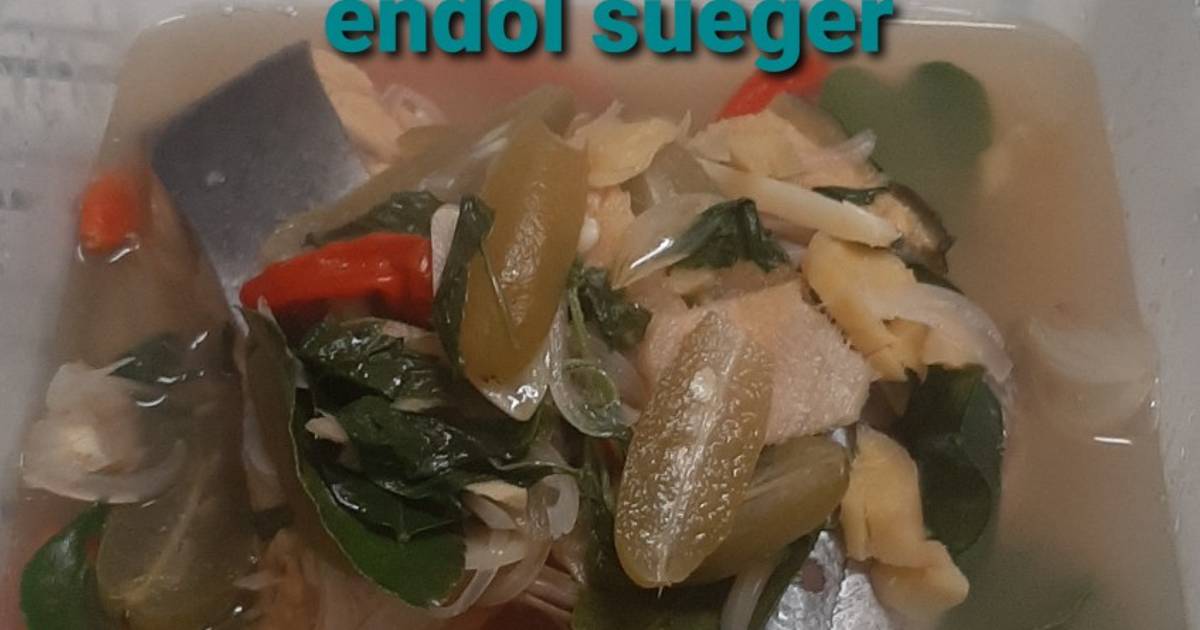 Resep Sup Ikan Endol Sueger oleh NBH - Cookpad