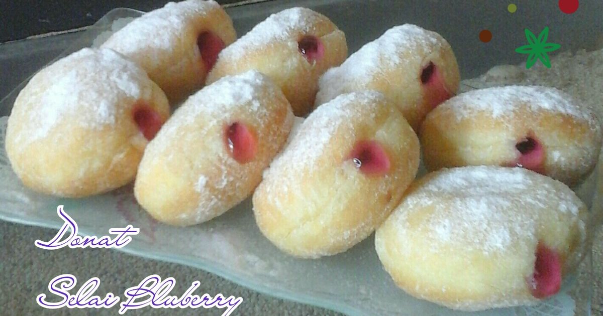 Resep Donat Embul Filling Selai Strawberry oleh Rose Safitri - Cookpad