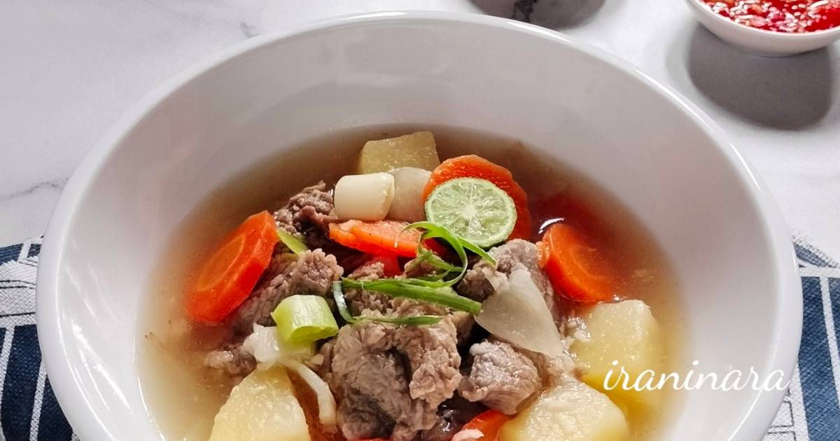 Resep Sop Daging Sapi oleh irani nara - Cookpad