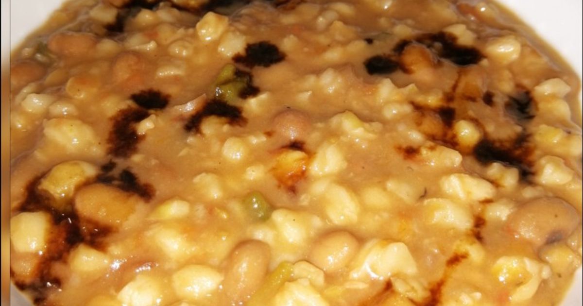 Vegetarian Savoury Samp Recipe by Kim Maroney - Cookpad