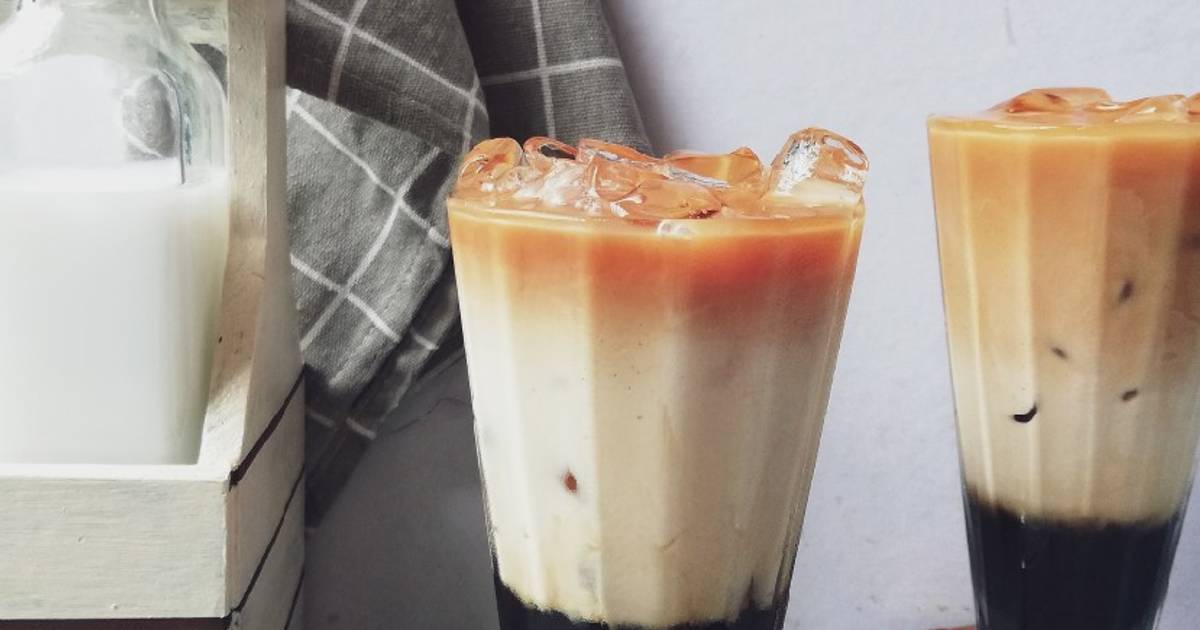 4 resepi teh 3 layer yang sedap dan mudah oleh komuniti cookpad - Cookpad