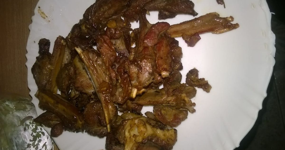 Oven Roasted Goat Meat. #Localfoodcontest Nairobi North Recipe by Dorry ...