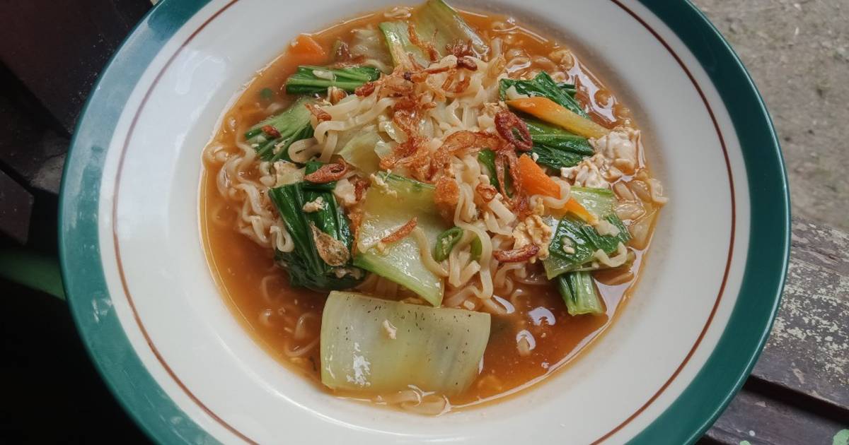 Resep Mie Rebus Praktis oleh Dewi Setyawati - Cookpad