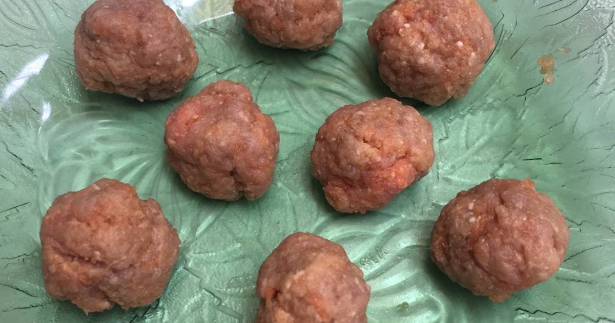 27 resep mpasi bakso daging 9 bulan enak dan mudah - Cookpad