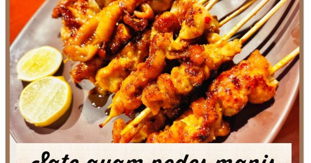 77 resep sate ayam manis paha enak dan mudah - Cookpad