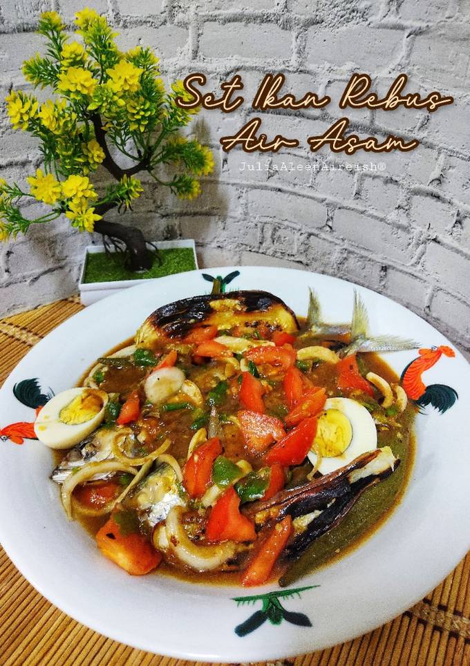 Resipi Ikan Rebus Air Asam oleh Julia ALeen Aireish - Cookpad