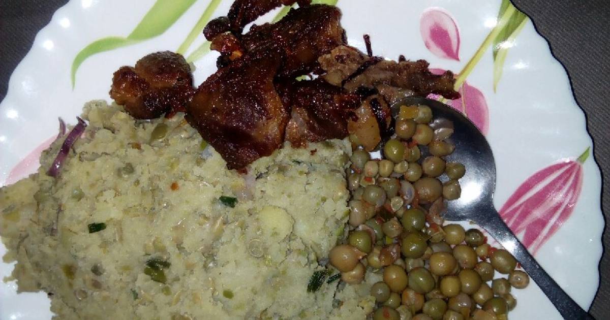 Mukimo wa Minji(peas) Recipe by karimi Muriuki - Cookpad