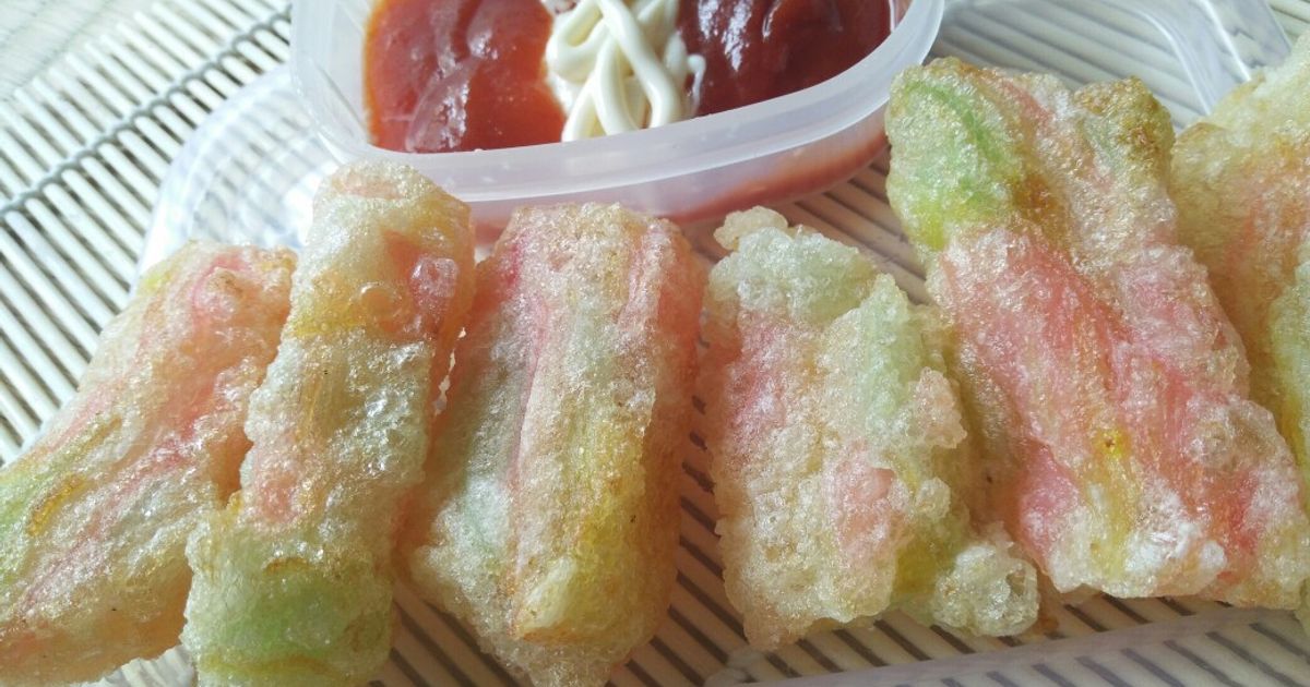 Resep Cipuk Rainbow (Aci Kerupuk) oleh Ibu Isnanovia - Cookpad