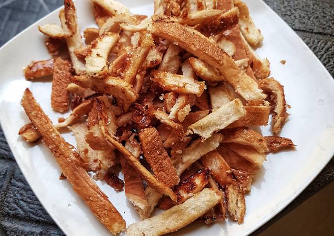 Resep Kulit Roti Krispy oleh Gessi Pra - Cookpad