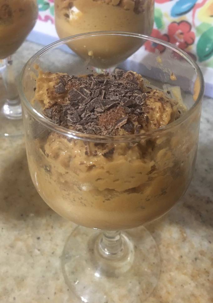 Postre cremita de café Receta de cristinarecetas- Cookpad