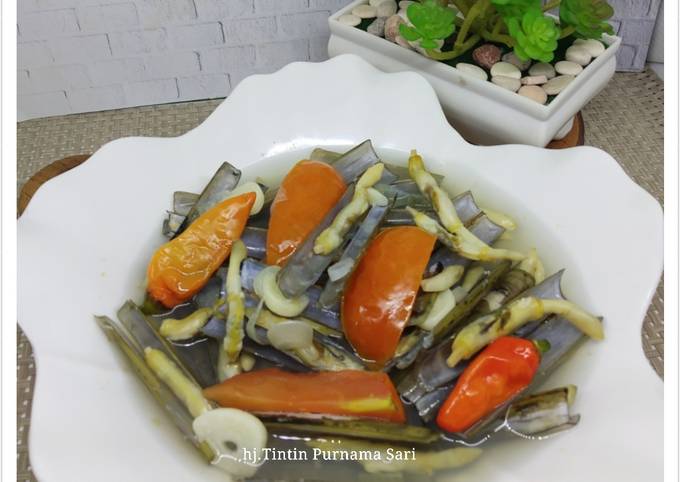 Resep Sup Kerang Bambu / Pepahat oleh Hj.Tintin Purnama Sari - Cookpad