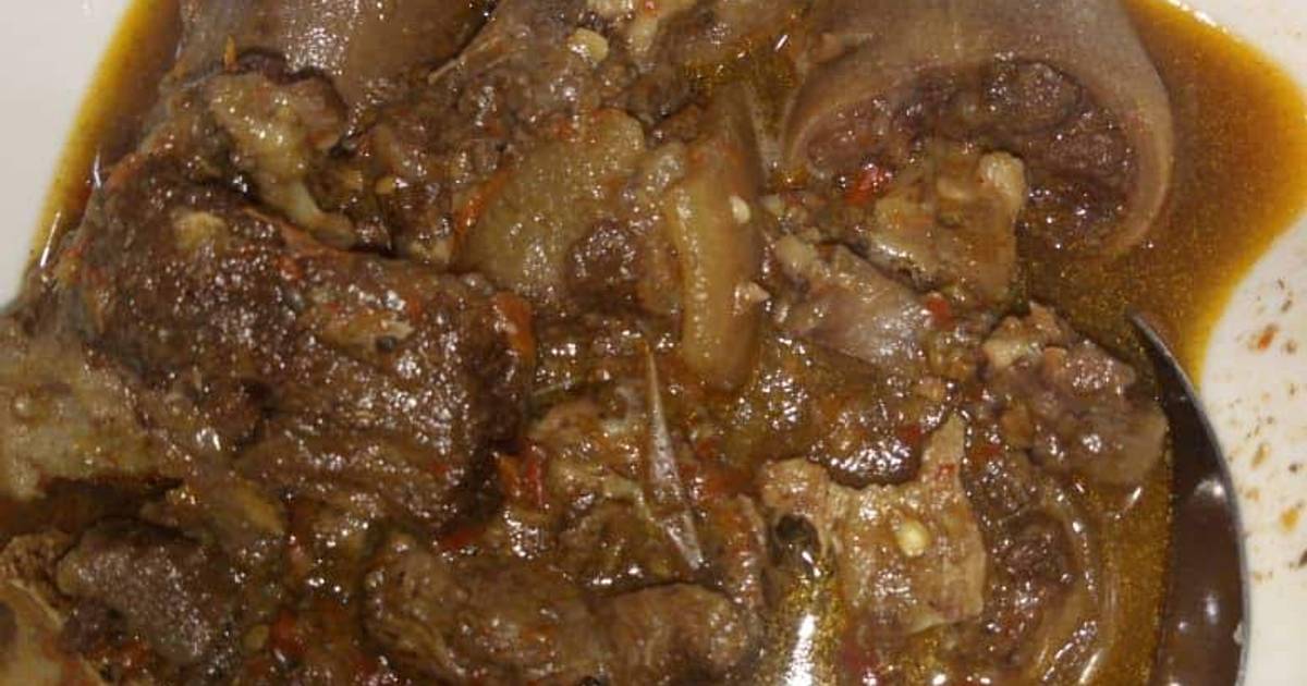 Cow leg peppersoup Recipe by Chef Loloh - Cookpad