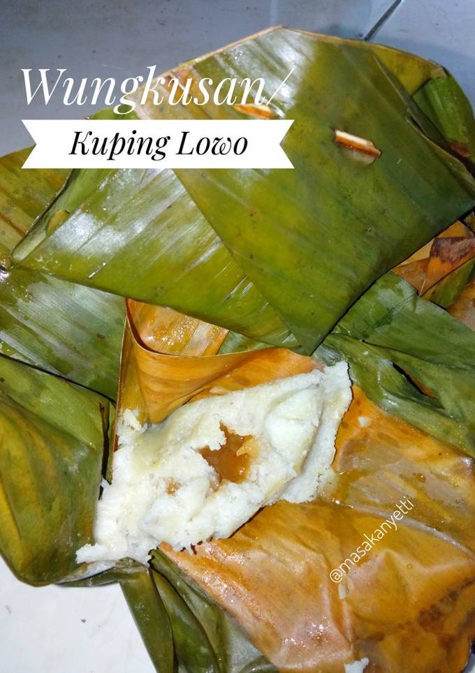 Resep Wungkusan Kuping Lowo/ Awug oleh yetti retnowati - Cookpad