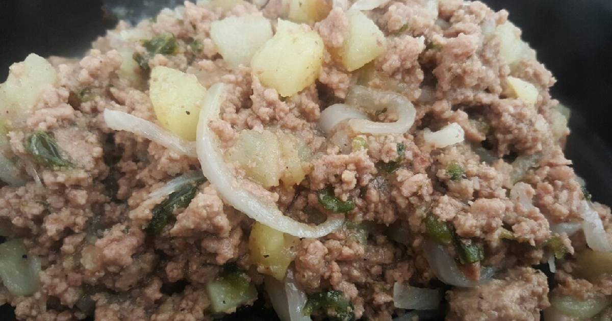 Carne molida con papas - 3.074 recetas caseras- Cookpad