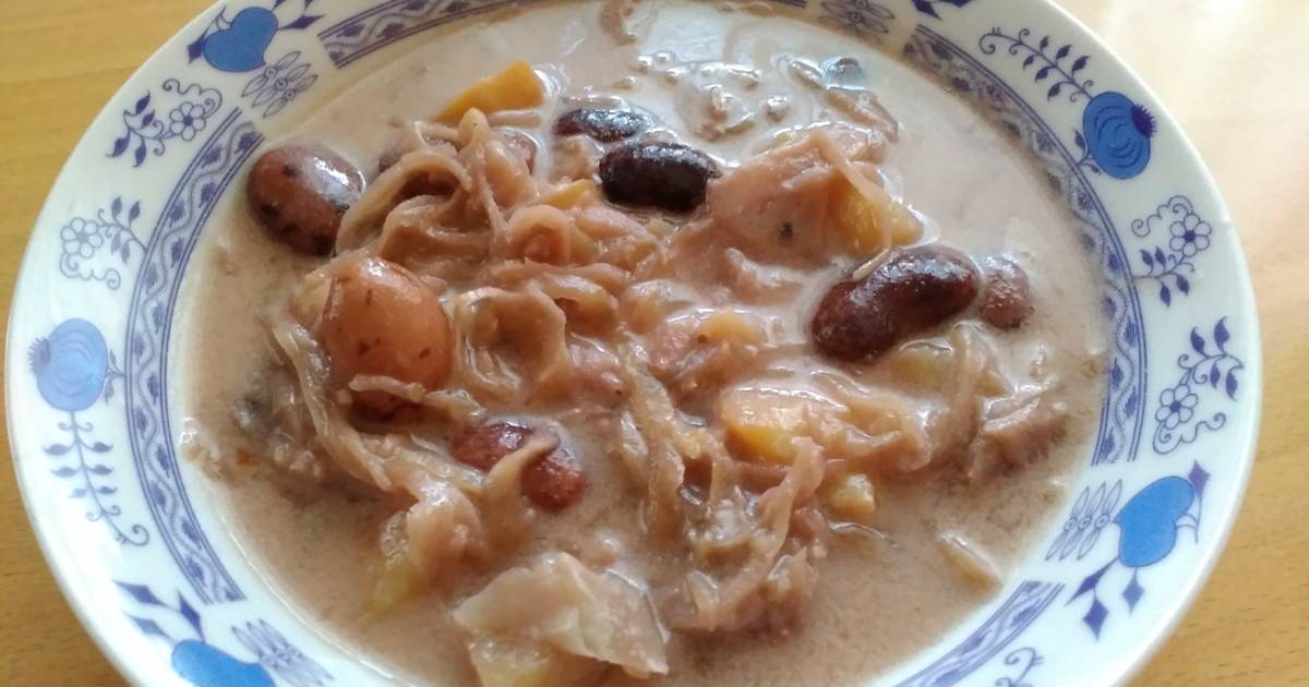 Sopa de habichuelas frijoles - 3 recetas caseras- Cookpad