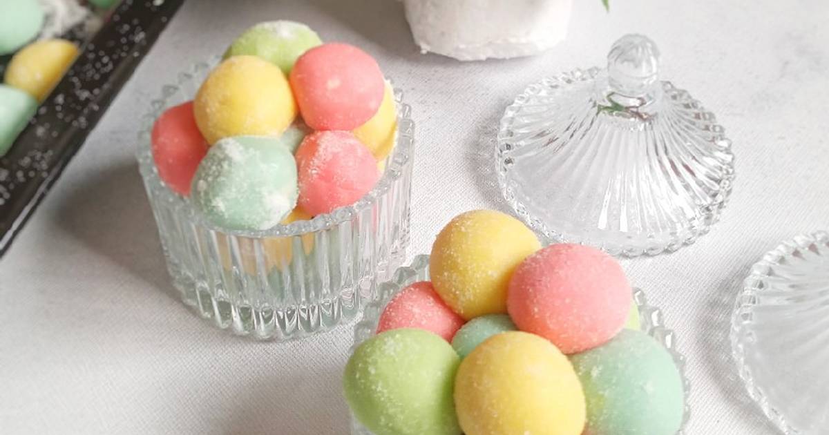 Resep Bola susu little pony oleh Teh Agie - Cookpad