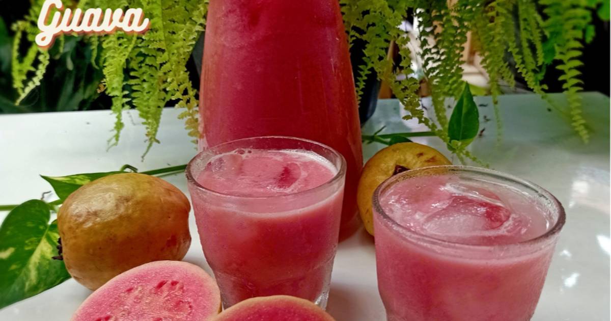 Resep Juice Guava/ Jus Jambu oleh Rini Julia - Cookpad