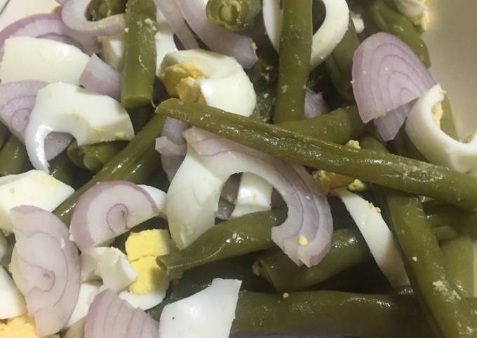 Ensalada de chauchas Receta de Hernan Diego Martin- Cookpad