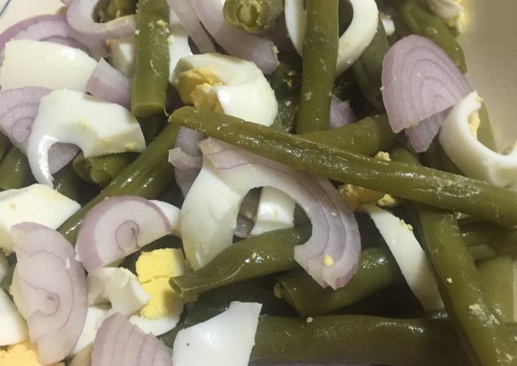 Ensalada de chauchas Receta de Hernan Diego Martin- Cookpad