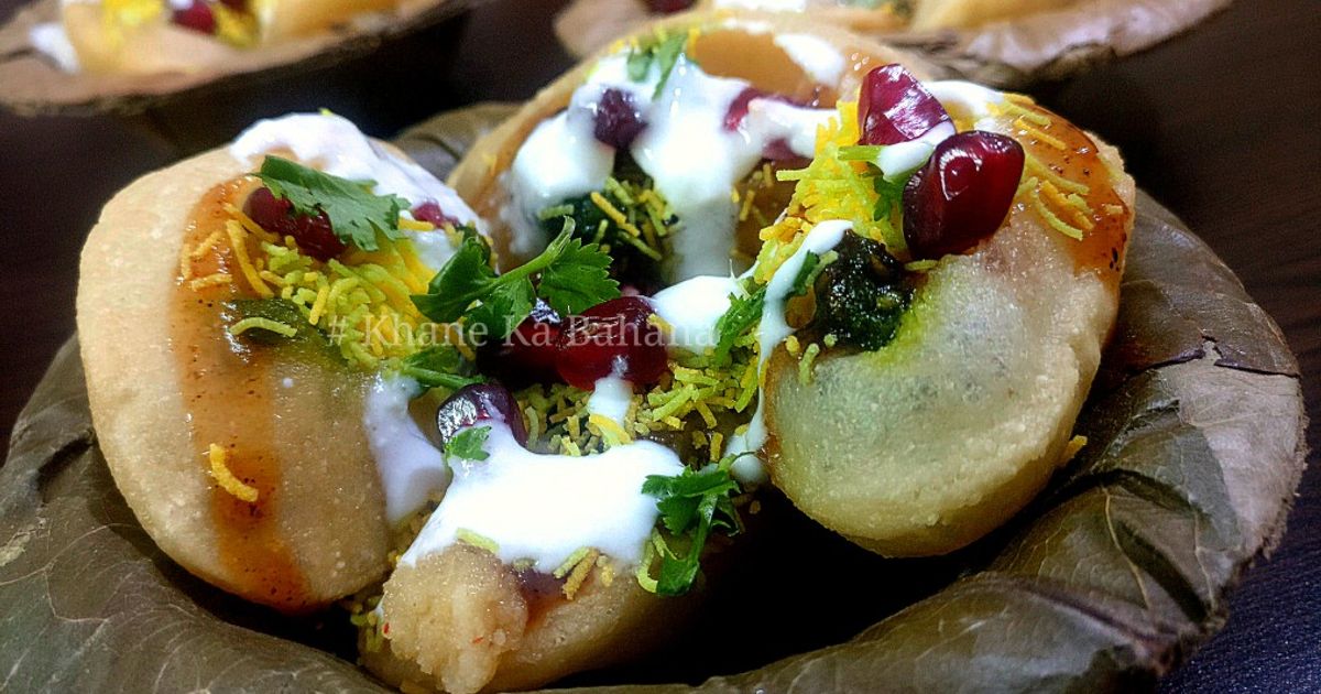 Dahi Puri Or Mitha Golgappa Recipe by Varsha Singh - Cookpad