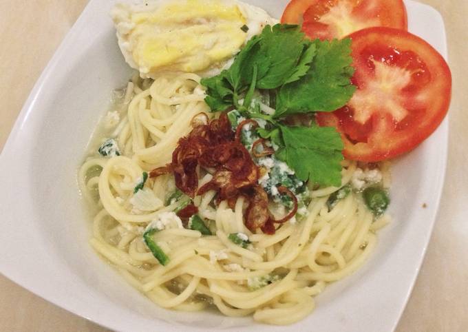 Resep Spageti kuah kaldu oleh Ellen Nerlia Mirda Ginting - Cookpad