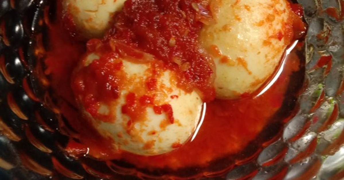 4.339 resep telur balado enak dan sederhana - Cookpad