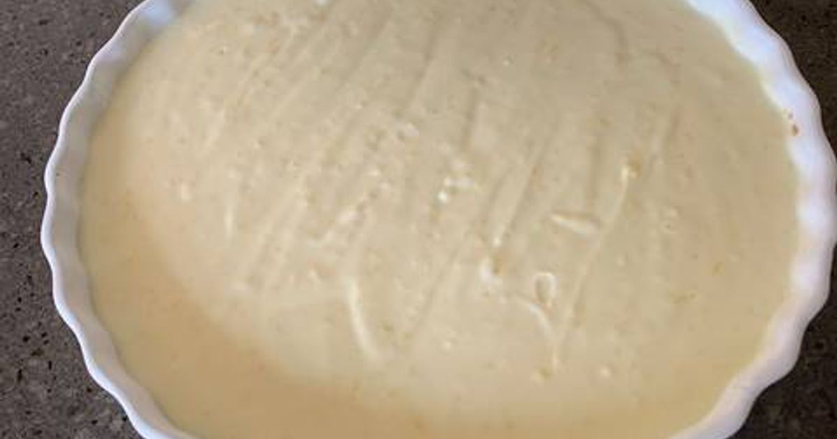 Chilled Lemon Flan Recipe By Farang31